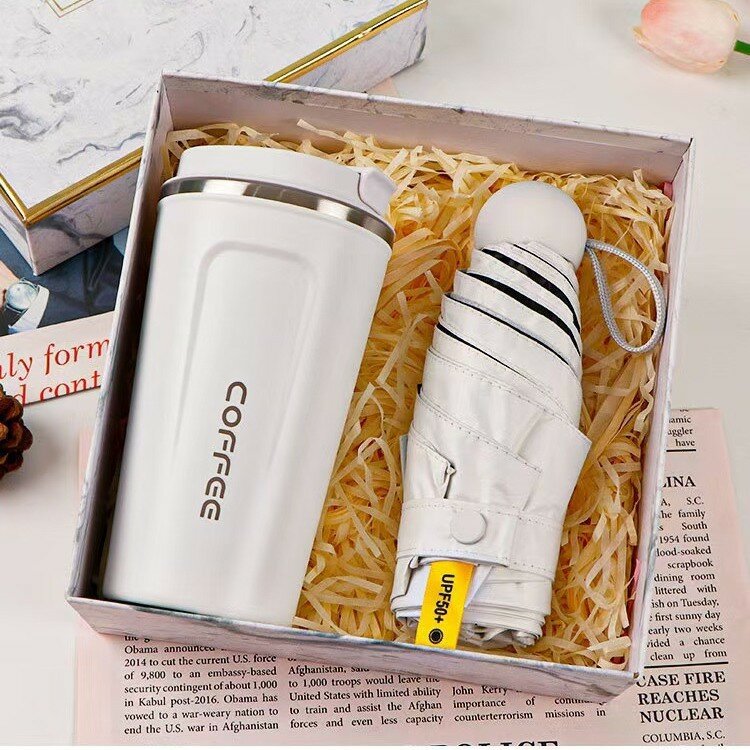 Бизнес-сувениры для открытия и командного формирования, подарки для сотрудников и клиентов, высококачественная практичная термокружка в подарочной коробке на день рождения