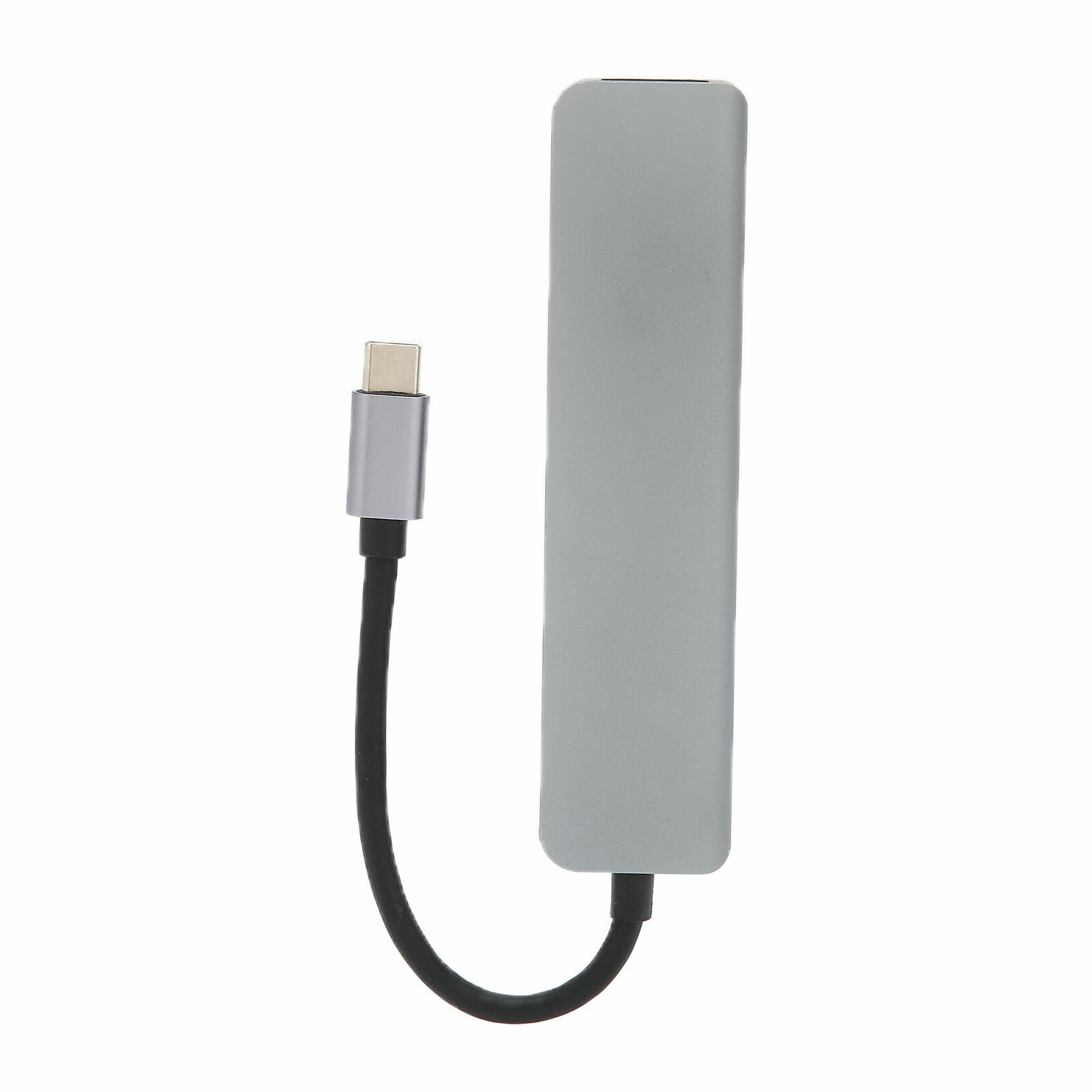 Док-станция 6-в-1, алюминиевый корпус, для компьютеров с Type-C