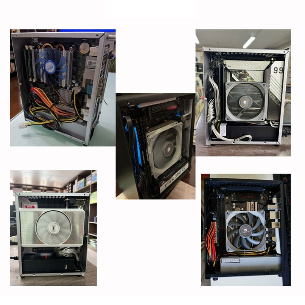 HTPC-корпус A07, Mini ITX, Серебро — фото 1