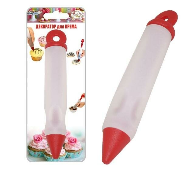 Шприц кондитерский 20СМ - декоратор для крема мультидом