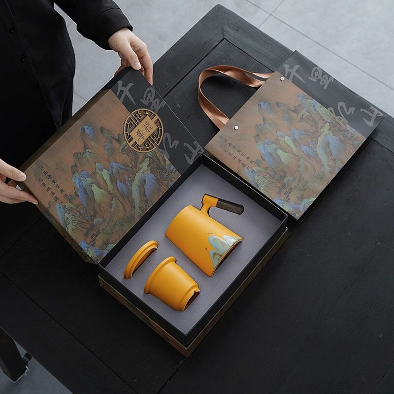 Памятный подарок на ежегодное собрание компании, гравированная кружка, открытие юбилея, празднование магазина, бизнес-сувенир, индивидуальная настройка