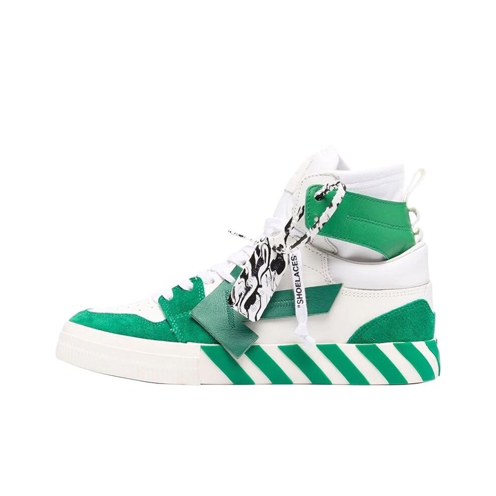 Кроссовки Off-White Off-Court, размер EU 45, белый-зеленый