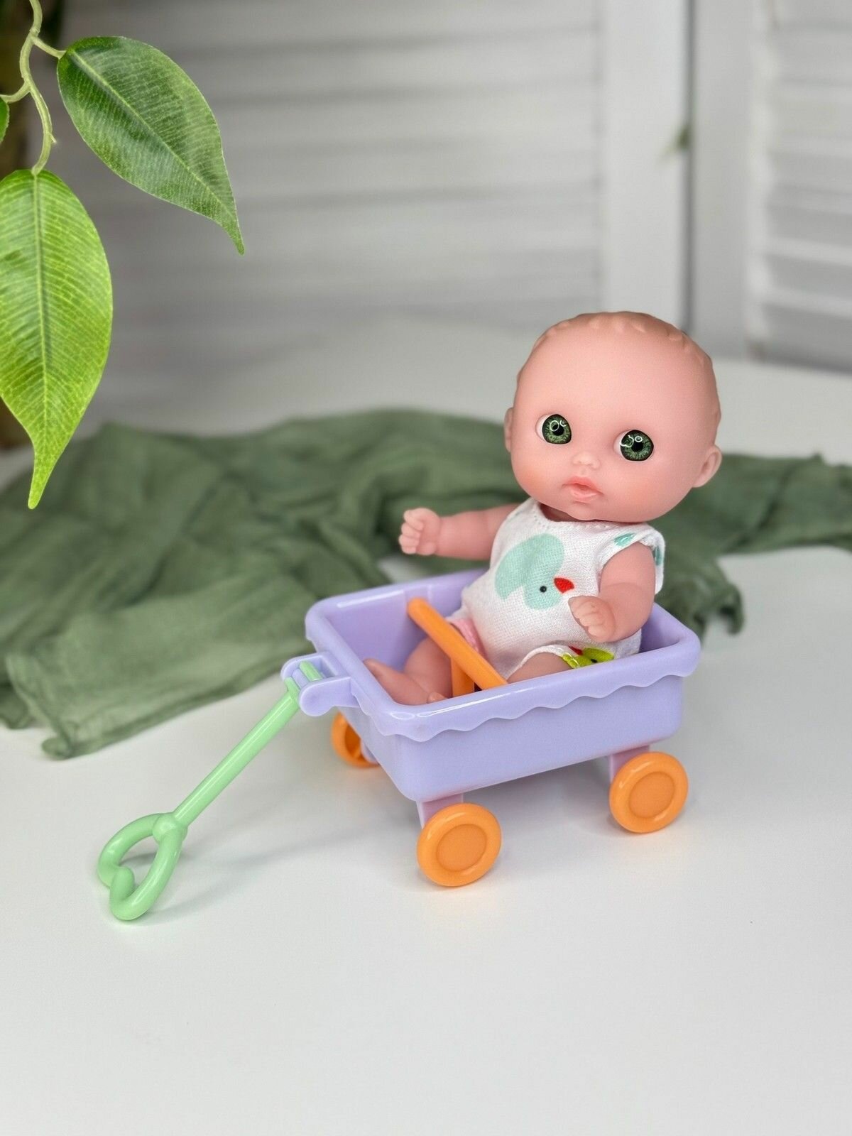 Кукла Пупс-мини BERENGUER виниловый Bibi 13 см