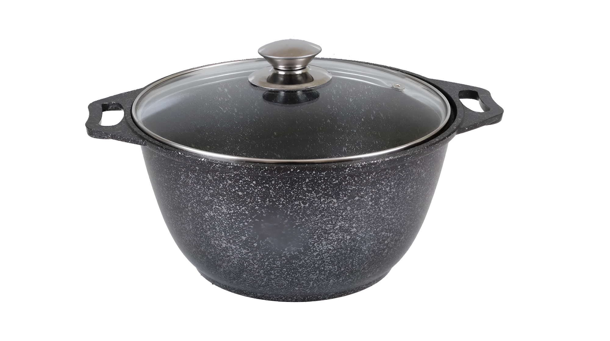 Кастрюля Kukmara кмт22а, dark marble, литой алюминий, 2 литра