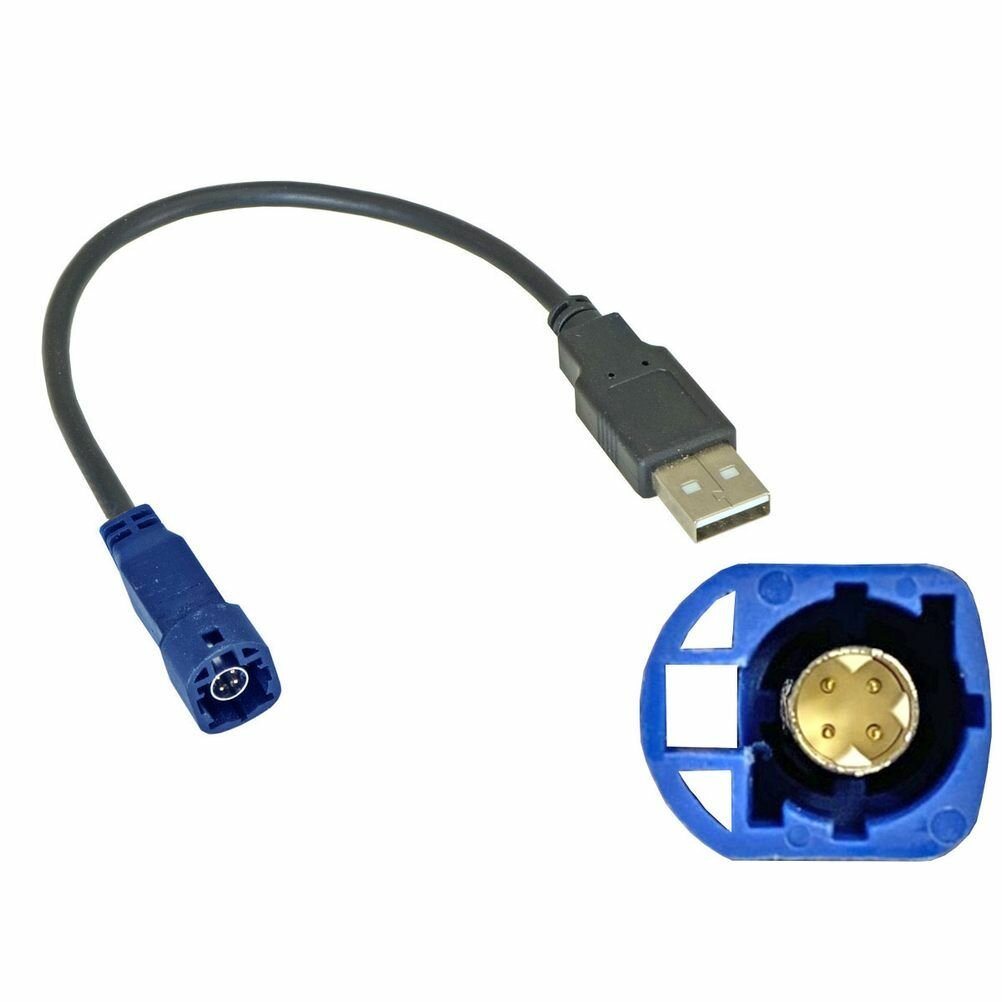 Переходник для подключения к штатному USB-разъему VOLKSWAGEN / SKODA / Тип 3 CARAV 20-009