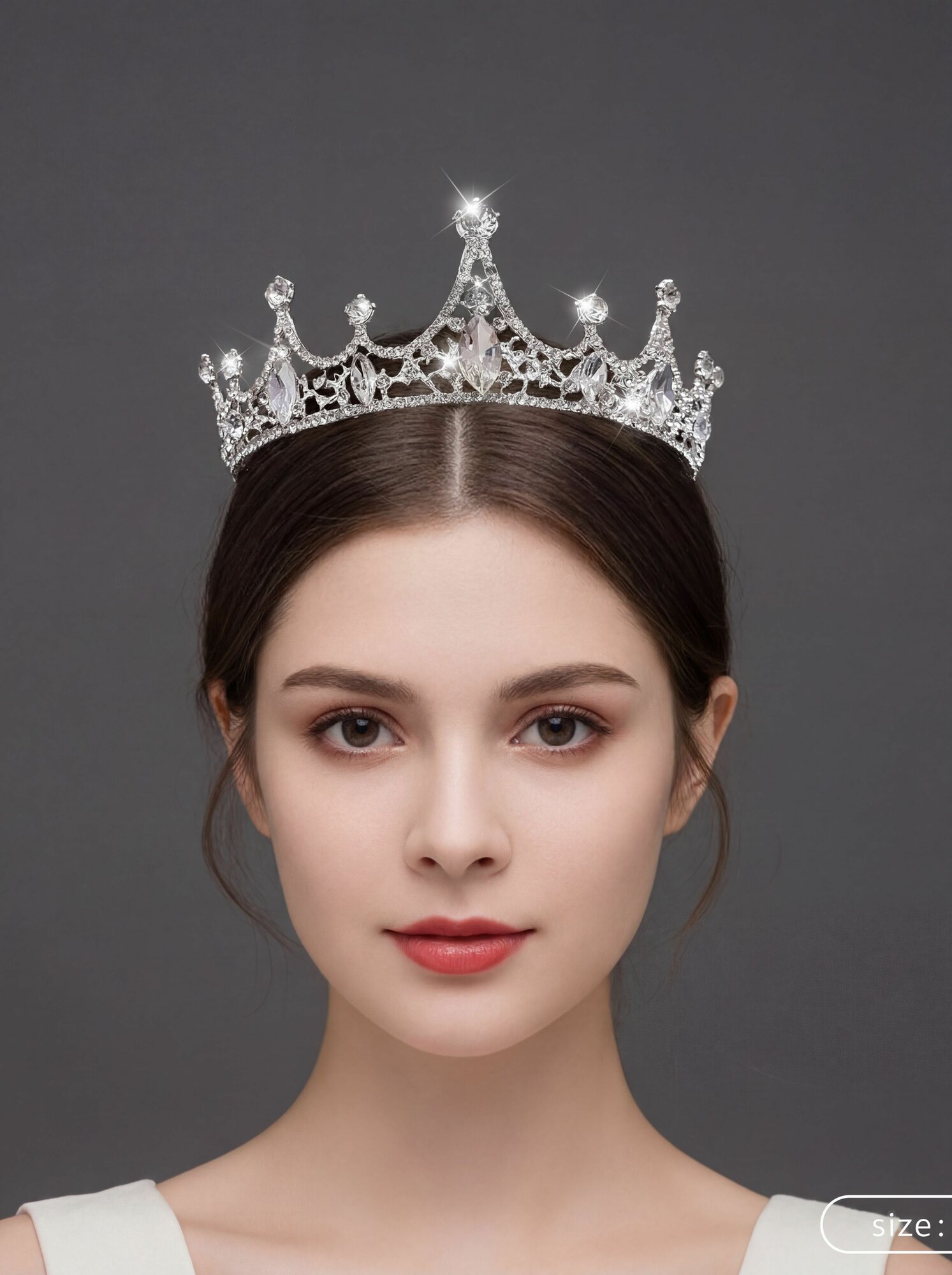 Корона диадема новогодняя женская Царица