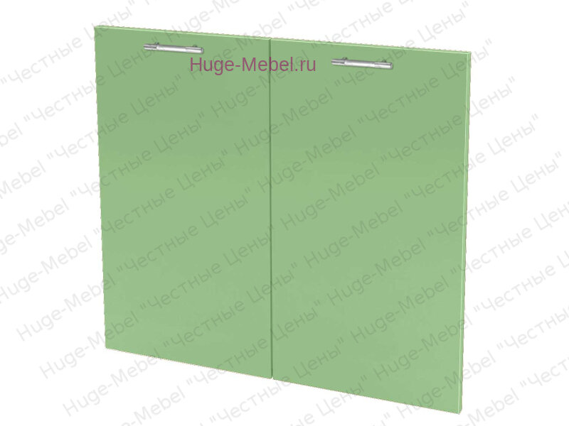 Кухонный фасад Ф-250 олива глянец (Ксения) Huge Mebel . Ширина 792 Высота 916. Кухонные фасады