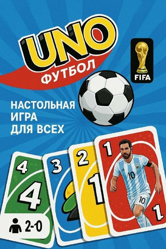 Игра Уно Футбол, Uno. Настольная игра