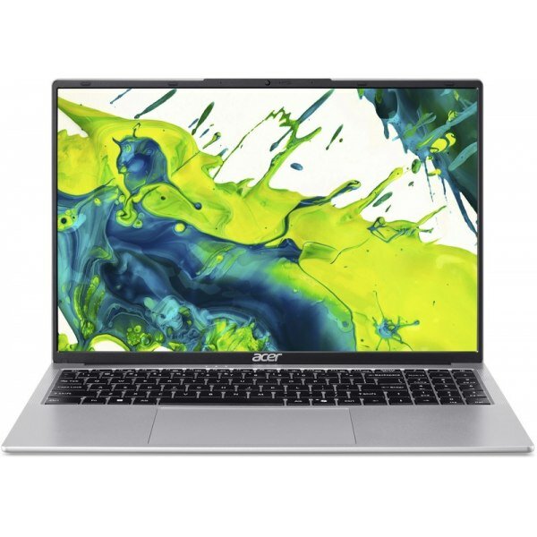 Ноутбук Acer Aspire Lite AL16-54P-566Z 16", IPS, Intel Core 5 120U 1.4ГГц, 10-ядерный, 16ГБ DDR5, 512ГБ SSD, Intel Graphics, без операционной системы, серебристый (nx. d76cd.005)