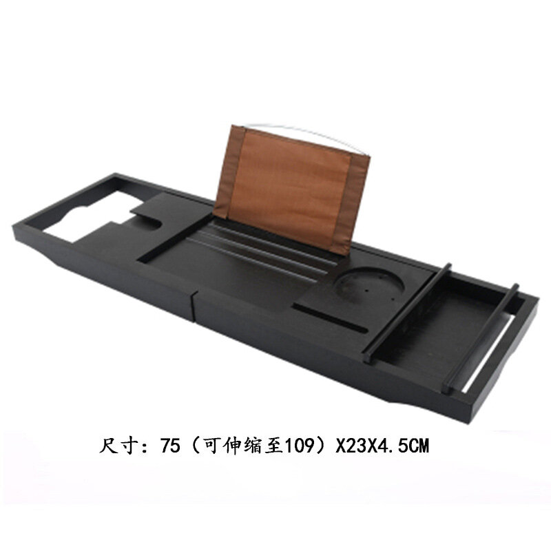 Стойка для ванны, многофункциональная телескопическая доска для хранения в ванной, держатель для iPad, стойка для хранения в ванне