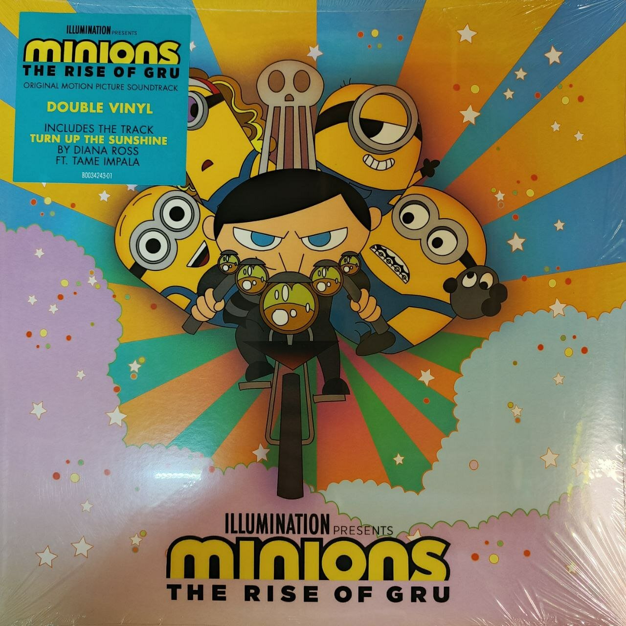 Виниловая пластинка Minions: The Rise Of Gru 2LP (Канада 2022г.)