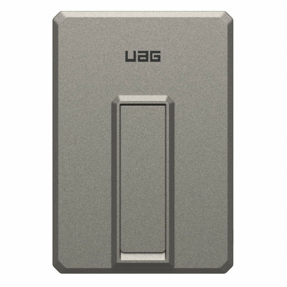 Внешний аккумулятор UAG SRGE Slim Magnetic Power Bank + Stand 5000 мАч (9B4417113636) Titanium
