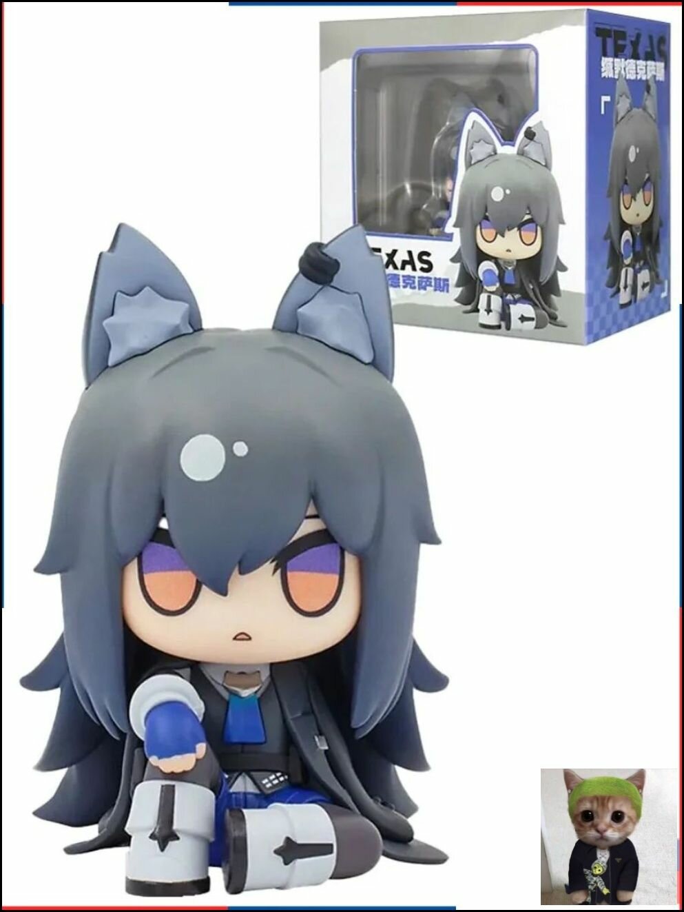 Aниме фигурка Arknights Texas (8cm)