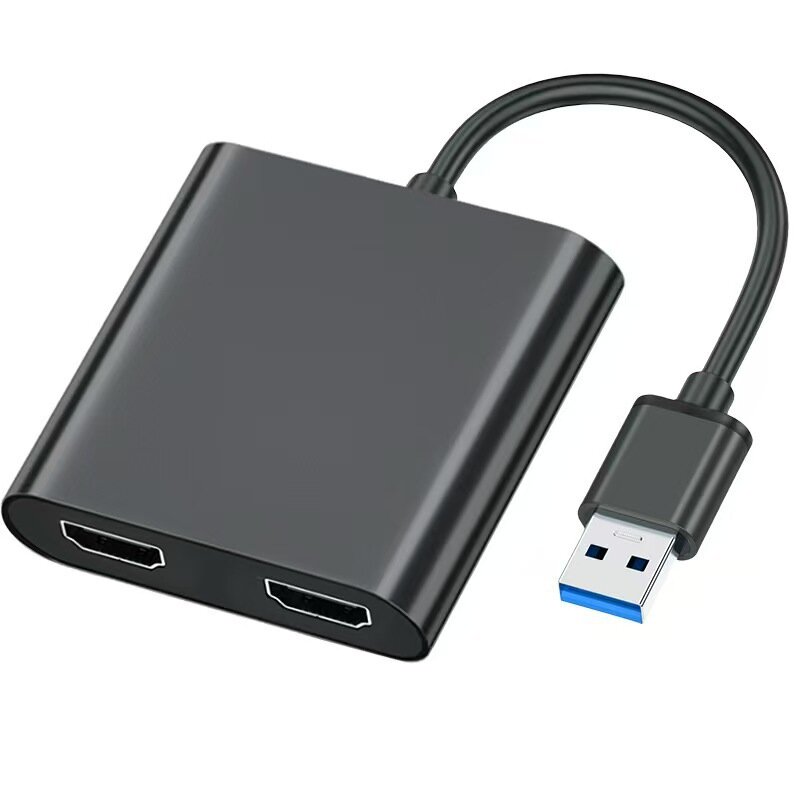 Док-станция HDMI USB 3.0 Мультипорт Конвертер для зеркального отображения экрана 2-в-1 Адаптер Type-C