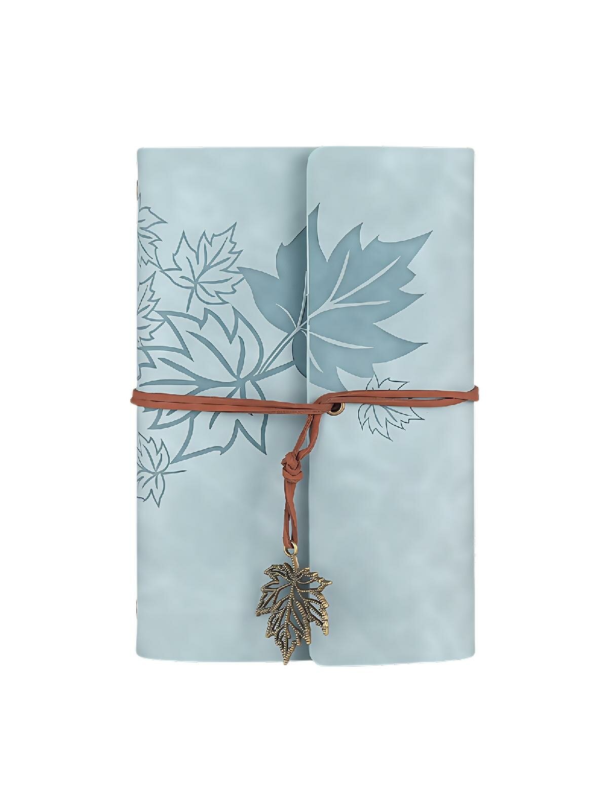 Многоразовый блокнот Журнал путешествий на 75 листов в кожаной обложке на 6 колец