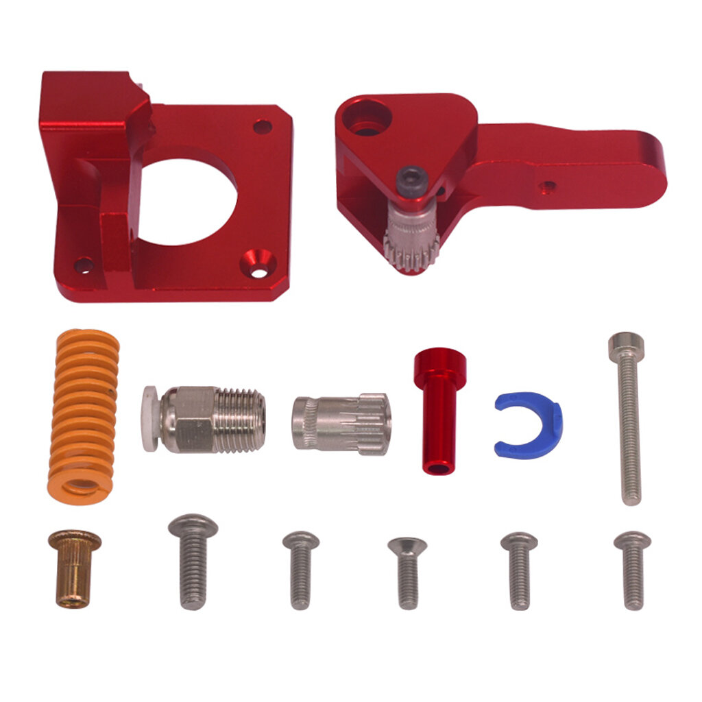 Детали 3D-принтера Обновляют Дистанционный Металлический Экструдер На Большие Расстояния, Блок Экструдера DIY С Двойной Передачей, Экструдер Для CR 10S PRO Ender-3 Btech