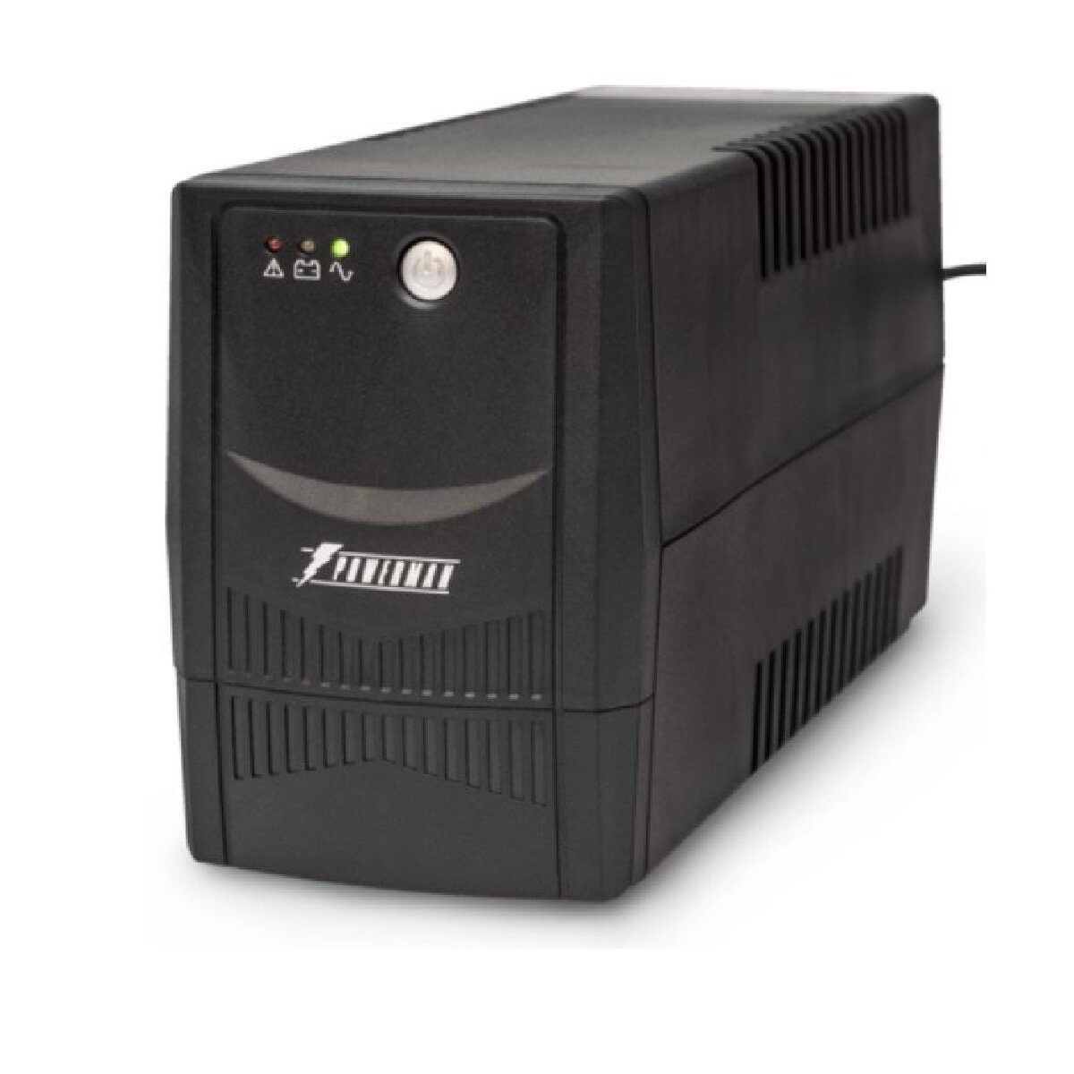 Источник бесперебойного питания Powerman UPS BackPro 650I Plus IEC320 черный