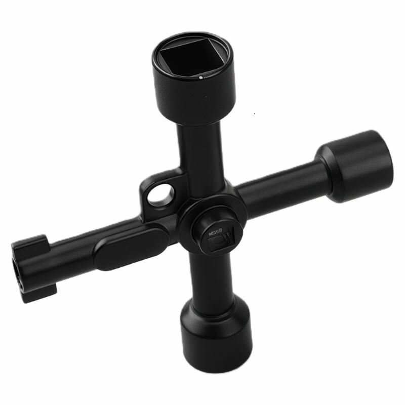 4-сторонний треугольный ключ, Черный