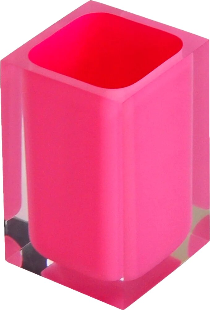 Стакан для зубных щеток Ridder Colours 22280102 розовый