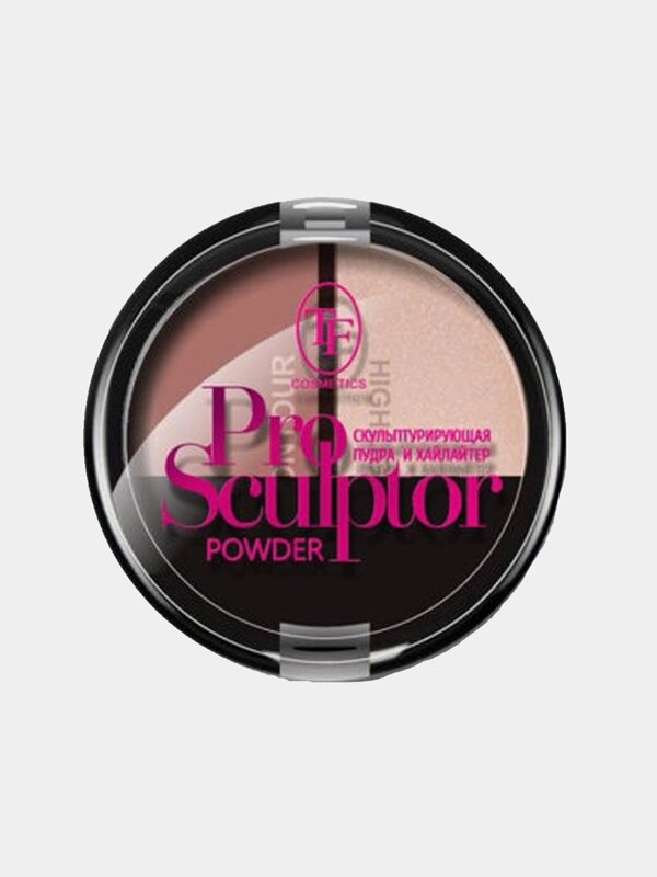 Скульптурирующая пудра и хайлайтер PRO SCULPTOR POWDER 2 вида