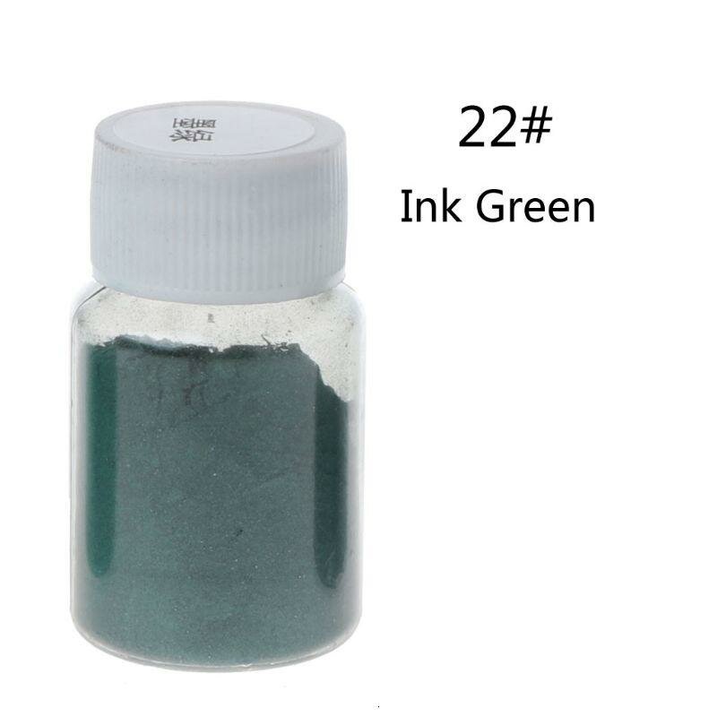 Перламутровый порошок для эпоксидной смолы, Темно-зеленый