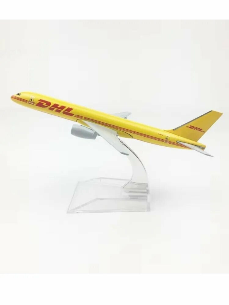 16 см DHL b757 модель самолета — фото 1