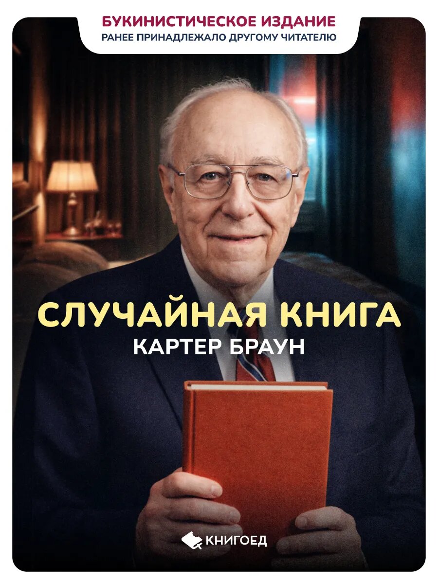 Книга. Случайная книга - Браун Картер (2048496300516)