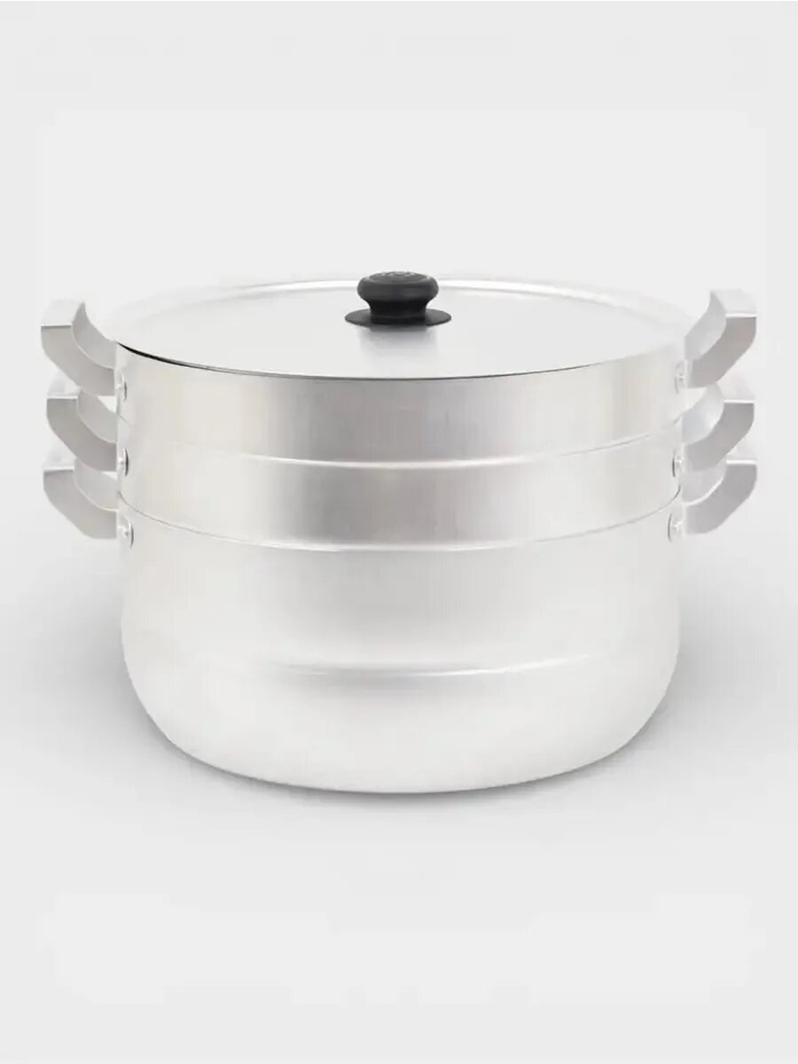 Манты-казан 13л с сетками, алюминий, 2,7кг