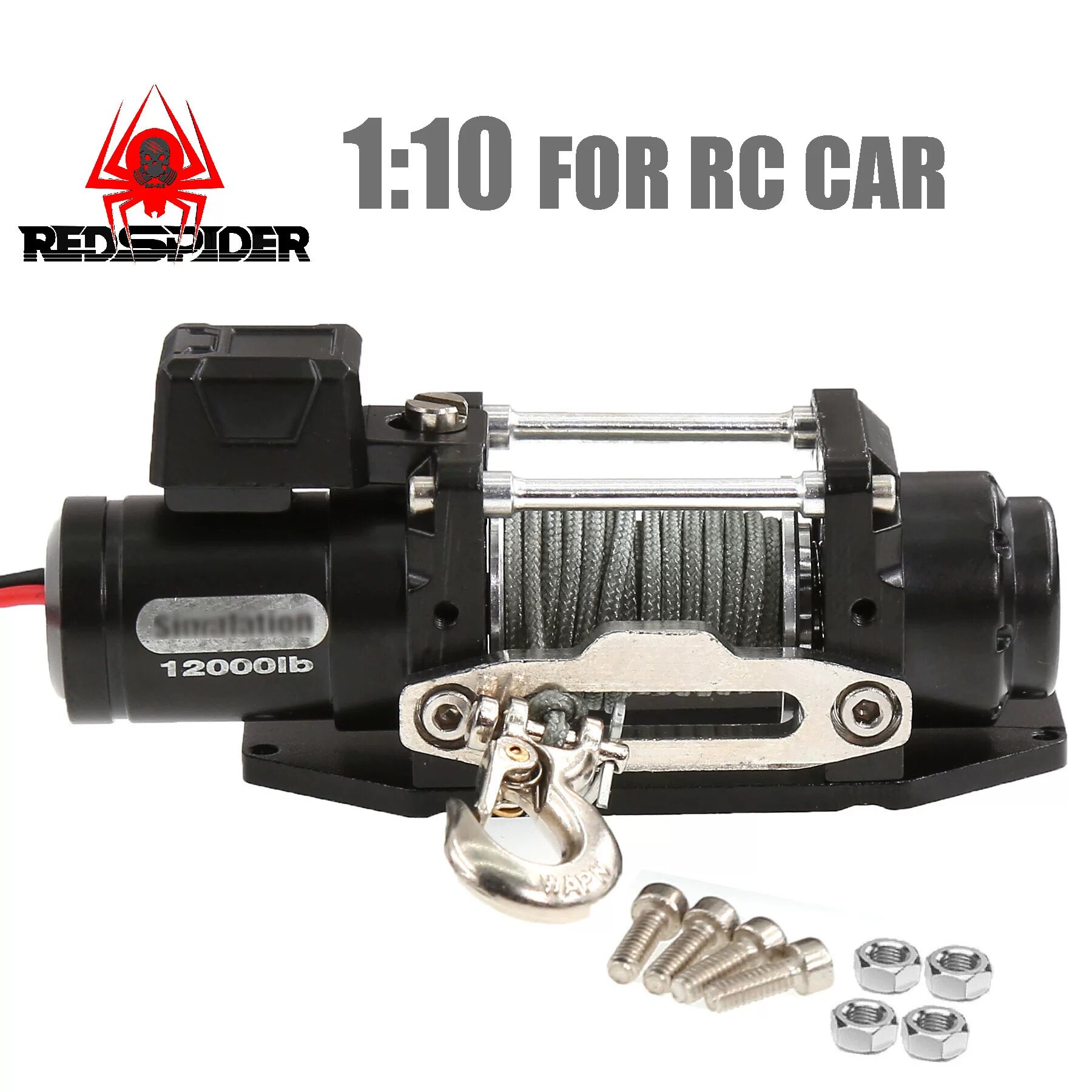 RC-буксир Meijiaxin H12Y для модели 1/10 масштаба, металлический электрический дистанционный буксир