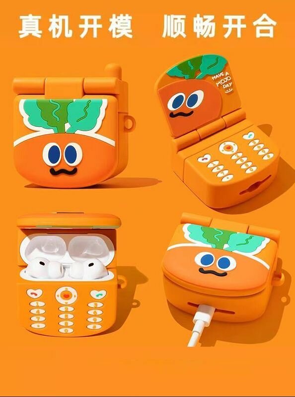 Galaxy Buds 3 FE чехол для наушников Samsung Buds 3FE с карабином, Курами