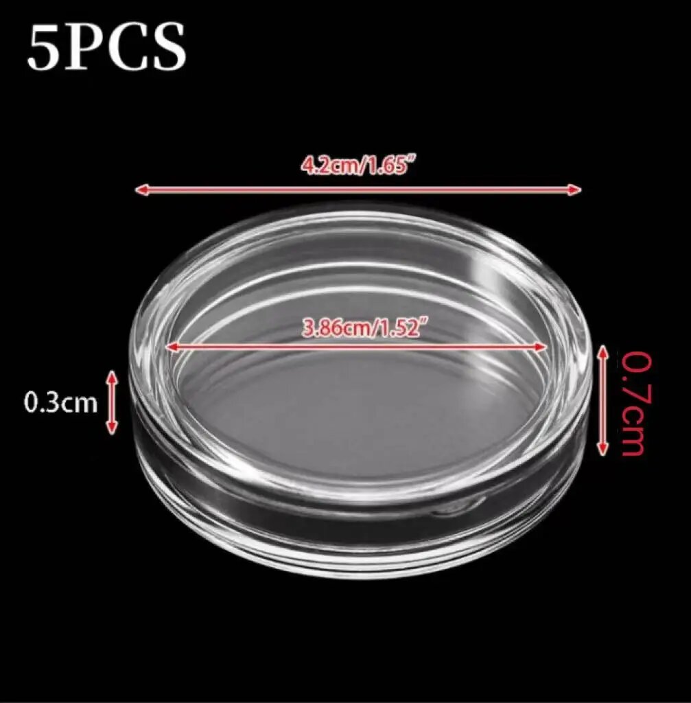 Коллекционные чехлы для монет 5 шт.