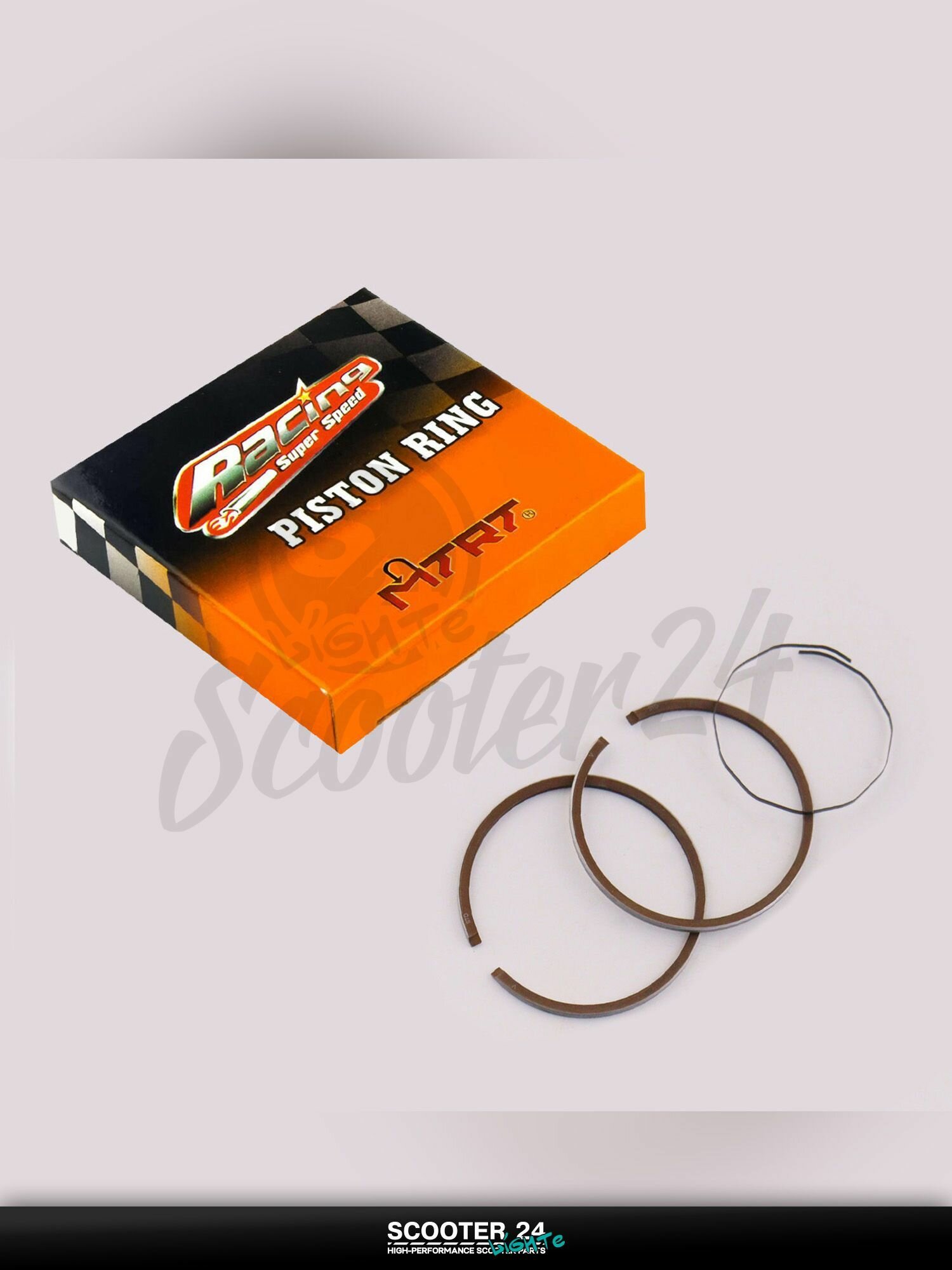 Кольца комплект на скутер Ямаха Джог / Yamaha Jog с двигателем 3KJ 50 . STD ( 40,00, 2JA/3KJ) оригинал Taiwan "SEE" (mod.C)