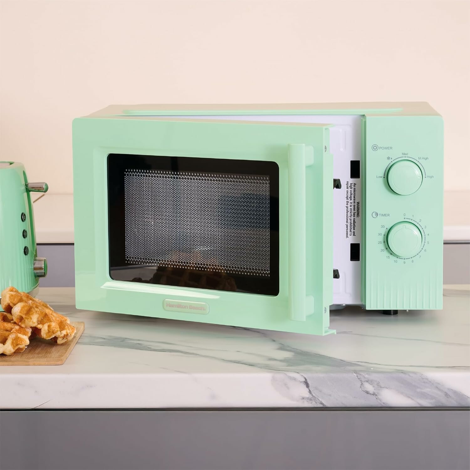 Микроволновая печь Hamilton Beach Microwave, 20L, Miami, 800W - Mojito Mint