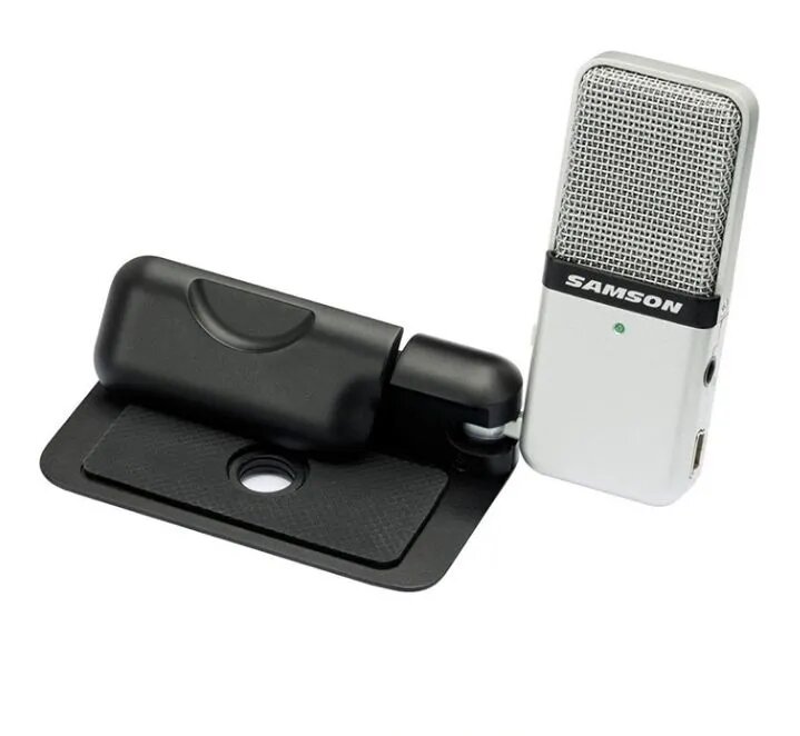 Samson Микрофон игровой (для стриминга) Go mic Clip USB, бежевый