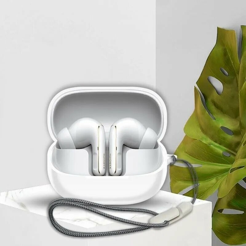 Чехлы для наушников Xiaomi Buds 5 Pro, чехол для наушников из жидкого силикона
