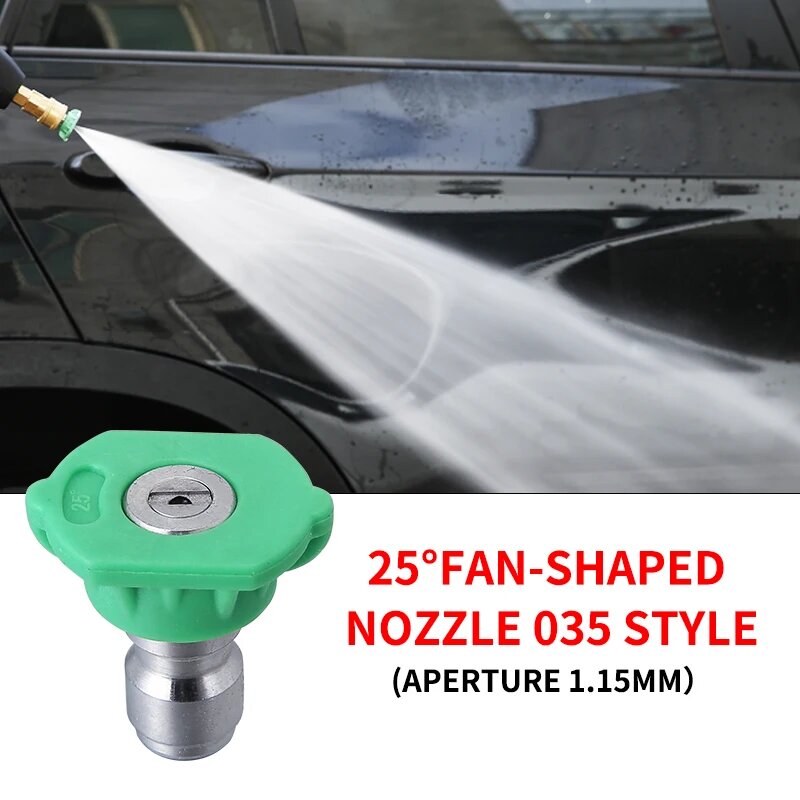 Мойка высокого давления автомойка пистолет для мойки авто быстроразъемная Металлическая Насадка высокого давления для водяного пистолета, 1/4 дюйма