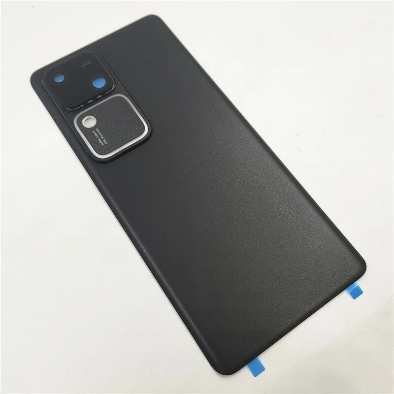 Задняя крышка аккумулятора для телефона vivo V30 5G, задний чехол, сменный чехол с объективом черный