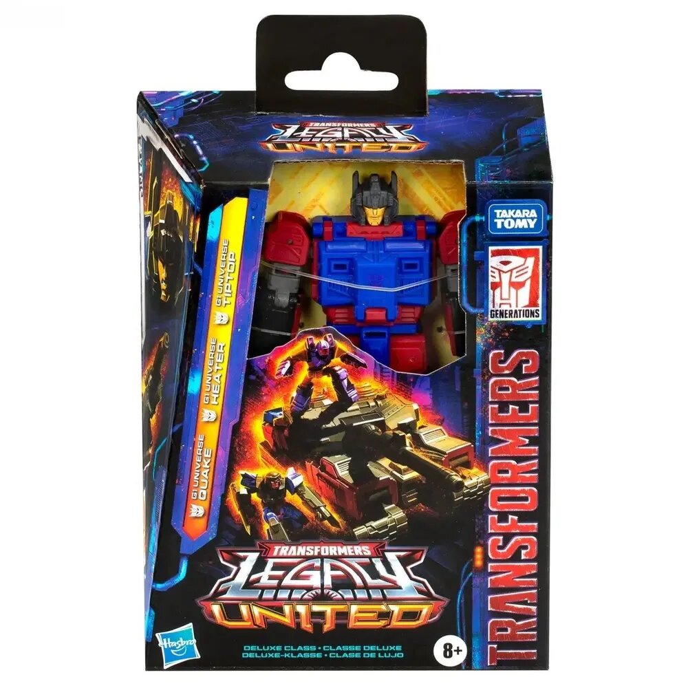 Трансформеры игрушки Transformers: Legacy United Deluxe Class G1 Universe Quake 14cm F8536