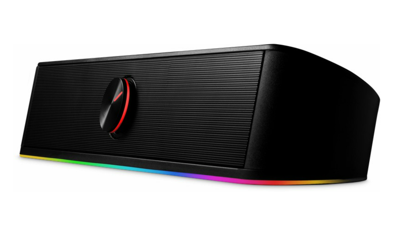 Колонки Redragon Adiemus GS560, 2 динамика, 3Вт, пластик, RGB