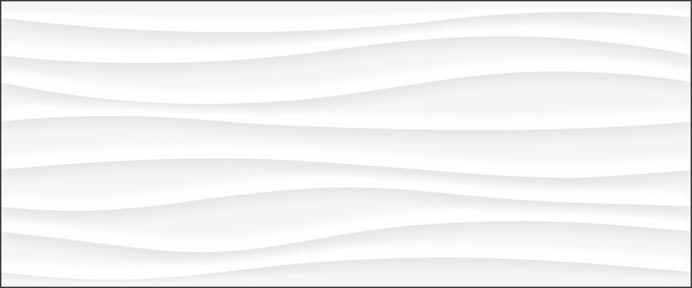 Global Tile Плитка White Planet GT Бел глянц 25x60 9 мм арт. 10100001346 (цена за 1.2 м2)