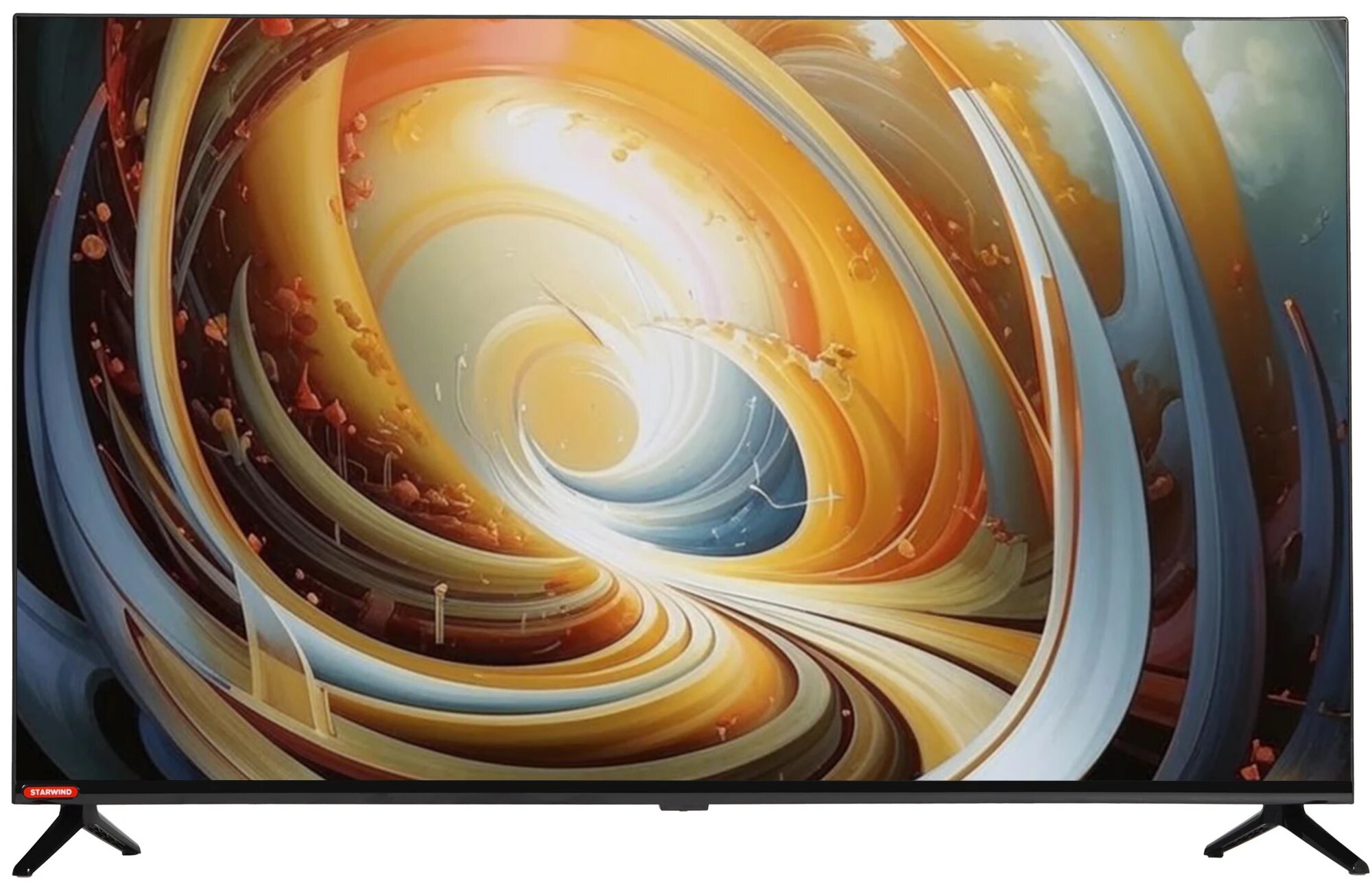 ЖК-телевизор Starwind SW-LED43UG405, черный, 43", 4K Ultra HD