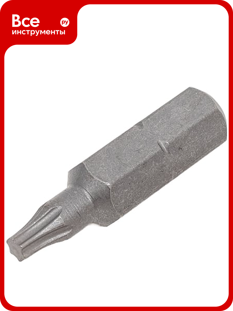 Бита вязкая твердость TX 10, 25 мм, 1/4" WERA WE-066485