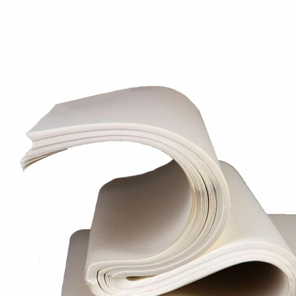 100 штук рисовой бумаги 13x13,7 дюйма для китайской живописи, - Шэнсюань