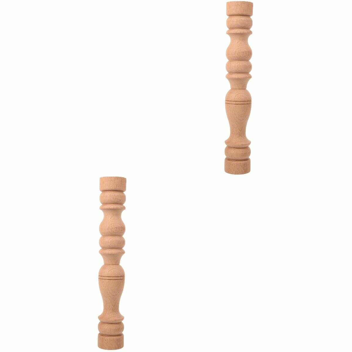 Резные деревянные колонны в римском стиле, цвет венге, для декора и мебели, 2 штуки