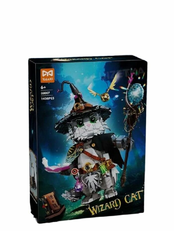 Конструктор 3D модель, Магический Кот