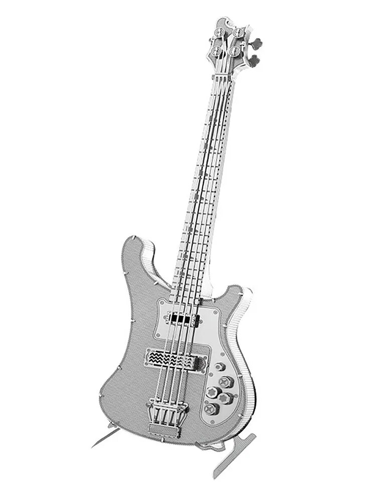 3D Металлическая головоломка DIY Модель игрушек /Бас - гитара