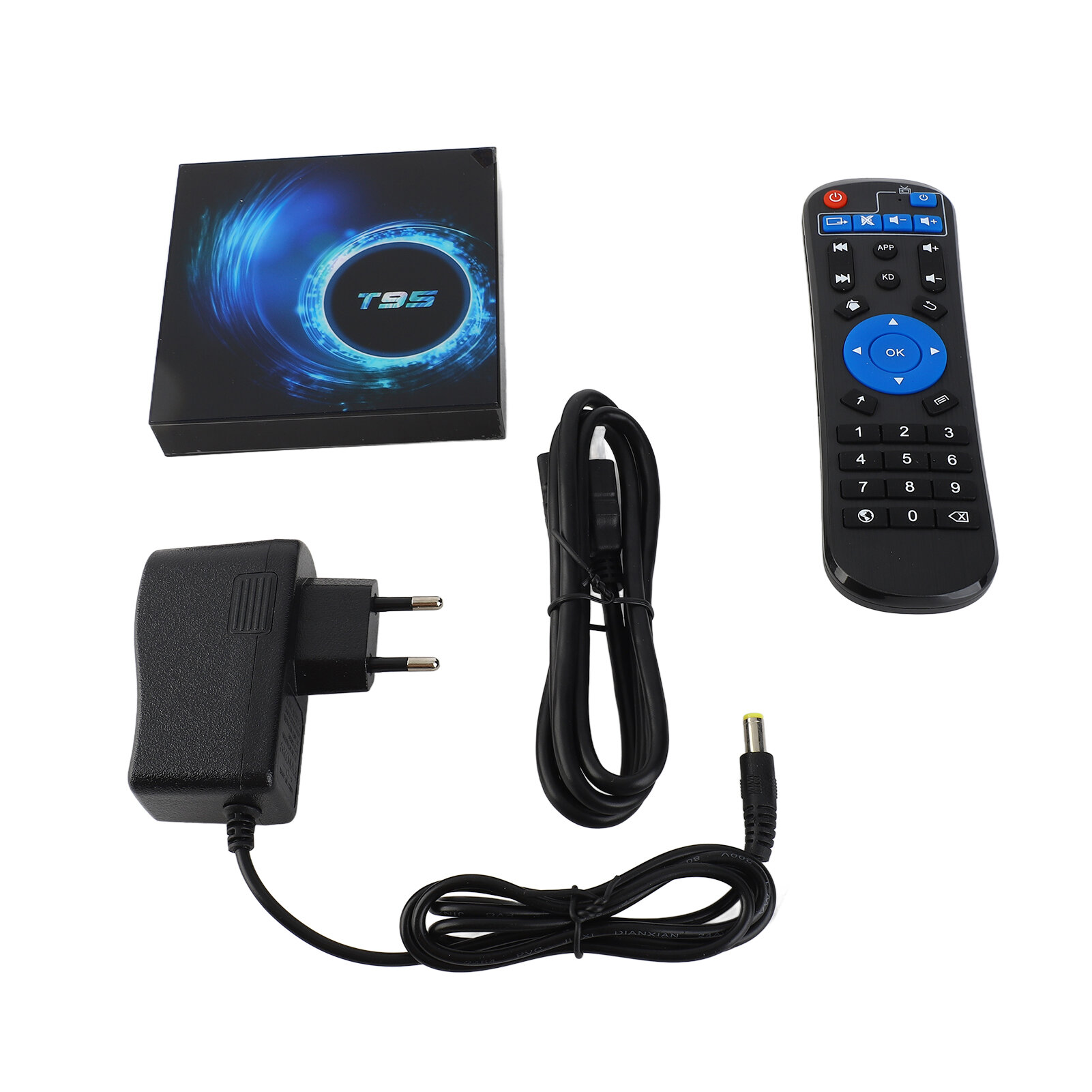 TV Box H616 (Android 10), Quad-core A53, Wi-Fi 2.4G/5G, 6K, BT5.0, 4+64 ГБ