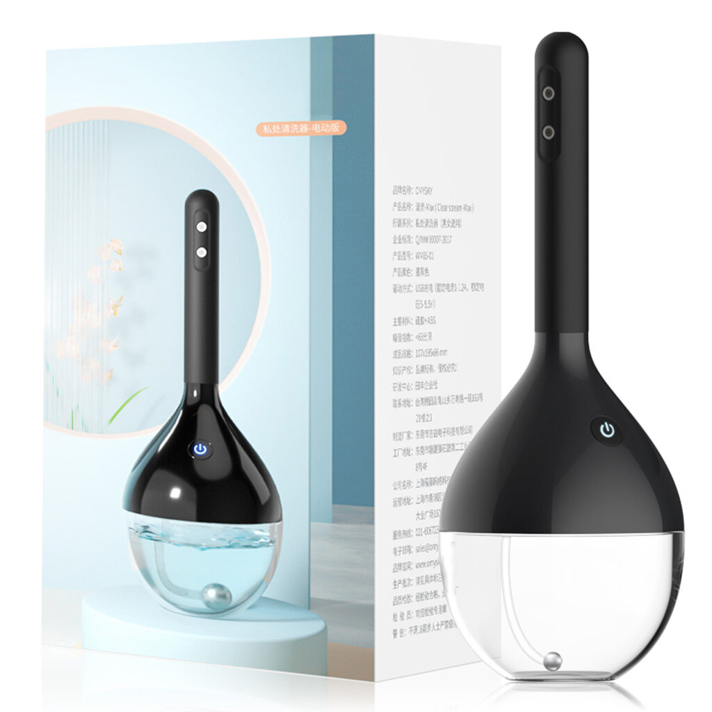 Клизма с 3 Скоростями и 5 Отверстиями Для Удовольствия, Очищающая Стимуляция Ягодиц Секс-Игрушка Для Взрослых