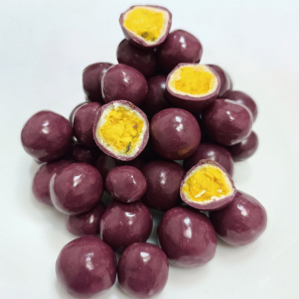 Маракуйя в белом (йогуртовом) шоколаде 150 гр