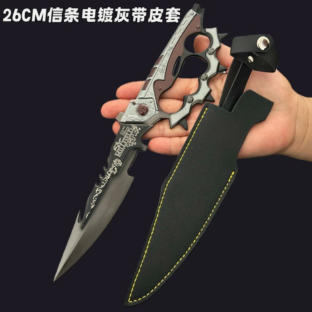 2026 Дельта Игровая Периферия Большой Кред Светящийся Дисплей Стенд Коллекционный Ремесленный Орнамент Игрушечный Нож Подарок